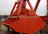 China OUCO 5 Cubic Meter Hydraulic Clamshell Grab Bucket for Bulk Cargo Handling for sale