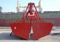 China OUCO 5 Cubic Meter Hydraulic Clamshell Grab Bucket for Bulk Cargo Handling for sale