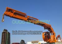 China Offshore Knuckle Boom Crane Pedestal Mounted 6T 22M Low Power Consumption 55kW for sale