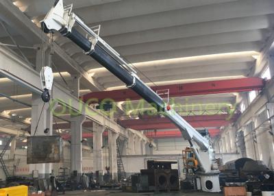 China 3T30M Telescopic Boom Crane Tested At OUCO Workshop Load Test Before Delivery for sale