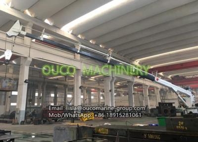 China Ouco Marine Telescopic Crane 1.5T 15m Offshore Vessel Truck Mounted Boom Crane for sale