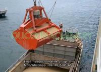 China Electric Hydraulic Clamshell Grab Bucket 12 Cubic Cargo Bulk Grab 380V 50Hz for sale
