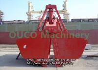 China Electric Hydraulic Clamshell Grab Bucket 12 Cubic Cargo Bulk Grab 380V 50Hz for sale