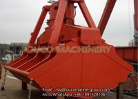China Electric Hydraulic Clamshell Grab Bucket 12 Cubic Cargo Bulk Grab 380V 50Hz for sale