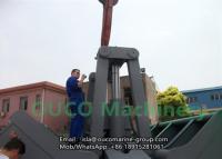 China Electric Hydraulic Clamshell Grab Bucket 12 Cubic Cargo Bulk Grab 380V 50Hz for sale