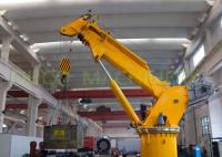 China 8 Ton 15m 360 Degree Slewing Telescopic Marine Crane with Anticorrosion Paint for sale