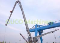 China Offshore Knuckle Jib Crane 30m SWL 1t-2.5t Hydraulic Marine Crane IP56 for sale