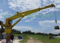 China CCS Certificate Telescopic Boom Crane High Strength For Lifting Bulk Cargo for sale