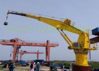 China CCS Certificate Telescopic Boom Crane High Strength For Lifting Bulk Cargo for sale