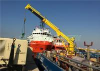 China 1t telescopic Marine hydraulic crane with ABS Class and advanced components for sale