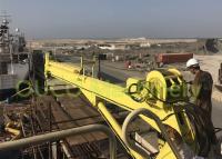 China 1.5t Marine Telescopic Hydraulic Crane 14m Working Radius 30m/min Hoisting Speed for sale