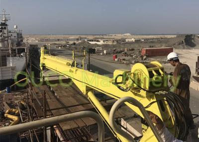 China 1.5t Marine Telescopic Boom Crane 14m Working Radius 30m/min Hoisting Speed for sale