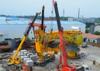 China 100T 10M Heavy Duty Knuckle Boom Marine Deck Crane Electro-Hydraulic 680KW 415V for sale