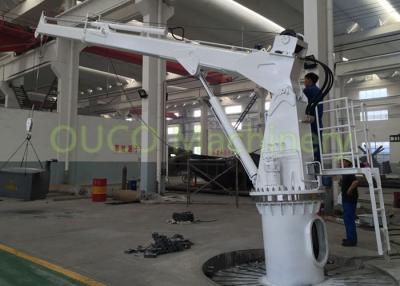 China 2t Marine Telescopic Hydraulic Crane 10m Radius 20m Hoisting Height for sale