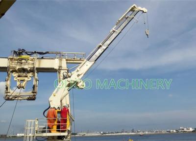 China OUCO 2.5T22M Folding Boom Marine Crane for Service Vessel Durable and Efficient for sale