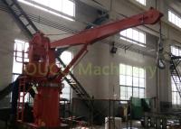 China Mini Marine Stiff Boom Crane 3t 4m Hydraulic Type Custom Color for Cargo Lifting for sale