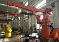 China Mini Marine Stiff Boom Crane 3t 4m Hydraulic Type Custom Color for Cargo Lifting for sale