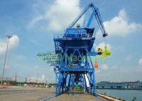 China Belt Conveyor Aggregate Bins And Hoppers Reliable Operation For Unloading Coal for sale