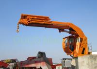 China Hydraulic Folding Boom Crane 5t SWL 20m Radius Marine Duty for sale