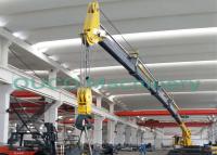China OUCO 1T30M Hydraulic Telescopic Boom Marine Pedestal Crane 45kW for sale