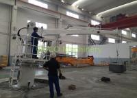 China OUCO 2T 10M Knuckle Boom Marine Deck Crane IP44 Small Boat Hydraulic Crane for sale