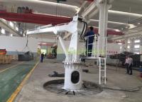 China OUCO 2T 10M Knuckle Boom Marine Deck Crane IP44 Small Boat Hydraulic Crane for sale