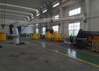 China OUCO 2T 10M Knuckle Boom Marine Deck Crane IP44 Small Boat Hydraulic Crane for sale