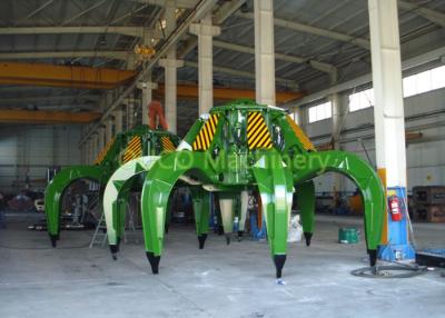 China Electric Hydraulic Orange Peel Grapple Good Penetration And Release Behavior for sale