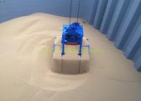 China 10 Cubic Electric Hydraulic Clamshell Grab Bucket 2 Peels for Sand Coal for sale