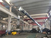 China Hydraulic Offshore Pedestal Crane 3T@30M 30T@6M Telescopic Boom Marine Deck Crane 90KW for sale