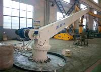China Electric Marine Crane 4T 5M High Durability Long Service Life Space Saving Small Boat Crane for sale