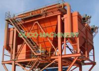 China 1500 T/H Eco Hopper Rail Mounted Dust Proof Bulk Material Discharge Hopper 80t Capacity for sale