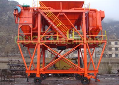 China 1500 T/H Eco Hopper Rail Mounted Dust Proof Bulk Material Discharge Hopper 80t Capacity for sale