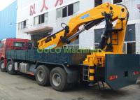 China 30T Folding Truck Crane Middle Size Semi - Knuckle Boom Space Saving for sale