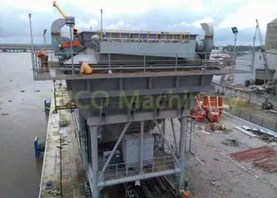 China ECO Dust Proof Port Hopper Rail Mounted 1500t/h Capacity 80t Load for sale
