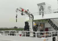 China Service Davit Crane Tested On Board Ship Deck Crane With CCS Certificate for sale