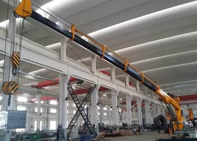 China Tailor Made Marine Deck Crane 10T 25M Hydraulic Telescopic Boom for Vessels for sale