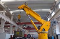 China Remote Control Electric Hydraulic Crane 8T 15M Compact Design Small Footprint for sale