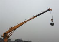 China Offshore Pedestal Crane 4t@30m 25t@10m Telescopic Boom Low Power Consumption for sale