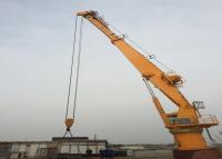 China Versatile Offshore Pedestal Jib Crane Low Power Consumption For Vessel for sale