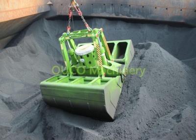 China Electro Hydraulic Cargo Clamshell Grab Bucket 1m3 to 50m3 380V 440V for Vessel for sale