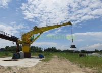 China 40T at 6.5M Telescopic Boom Marine Pedestal Crane with 160kW Motor for Bulk Carrier for sale