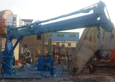 China Custom Design Offshore Pedestal Crane 7T 10M Hydraulic Telescopic Marine Crane for sale