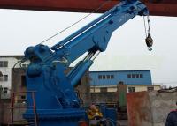 China Custom Design Offshore Pedestal Crane 7T 10M Hydraulic Telescopic Marine Crane for sale