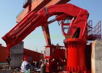 China 5 Ton 20 Meter Hydraulic Knuckle Crane Pedestal Mount Electric Motor Custom Color for sale