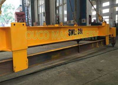 China Industrial Semi-Automatic Container Spreader 20ft 40ft 35t 40t Compact Structure for sale