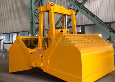 China Steel Structure Clamshell Crane Bucket 9.5 Ton High Load Bearing Capacity 12-25CBM for sale