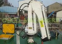 China OUCO 0.98T 5M Telescopic Boat Lifting Crane 360° Slewing Marine Hydraulic Crane for sale