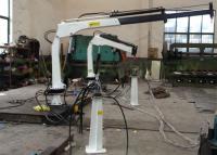China OUCO 0.98T 5M Telescopic Boat Lifting Crane 360° Slewing Marine Hydraulic Crane for sale