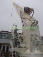China 10 Ton 18m Hydraulic Fixed Stiff Boom Crane Steel Structure Marine Deck Crane for sale